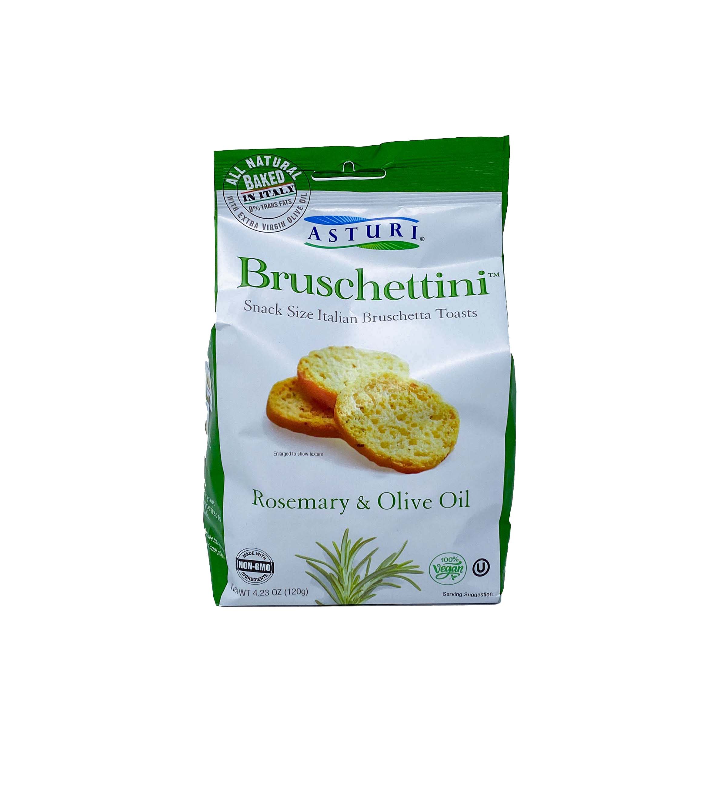 Asturi Bruschettini - Rosemary & Olive Oil Bruschetta Crackers ...