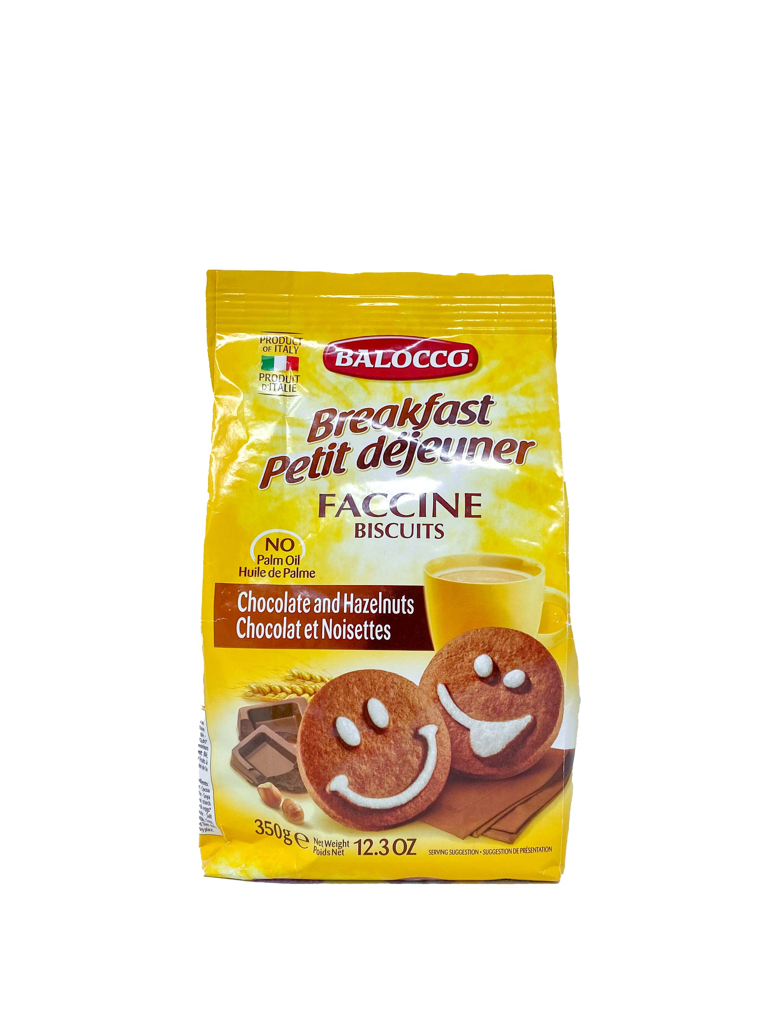 Balocco Faccine Cookies - Playful Breakfast Cookies from Italy ...
